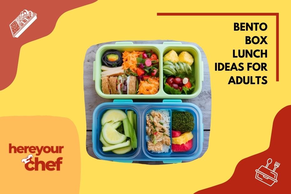 60+ Healthy Bento Box Lunch Ideas for Adults! - hereyourchef.com