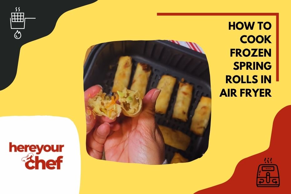 Crispy Frozen Spring Rolls in the Air Fryer – No Thaw, All Crunch ...